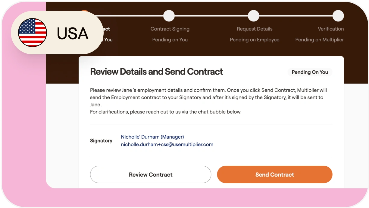 Creating compliant contracts for full time employees in the United ...