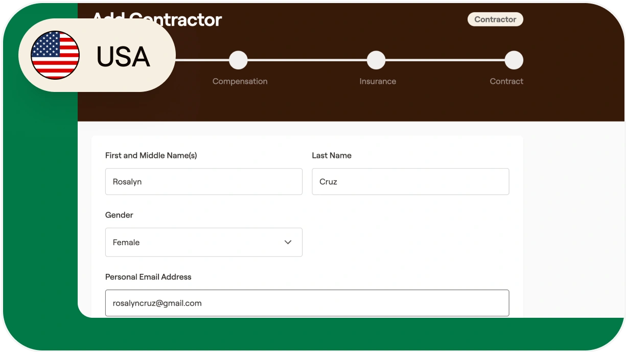 How to hire an independent contractor in the United States of America
