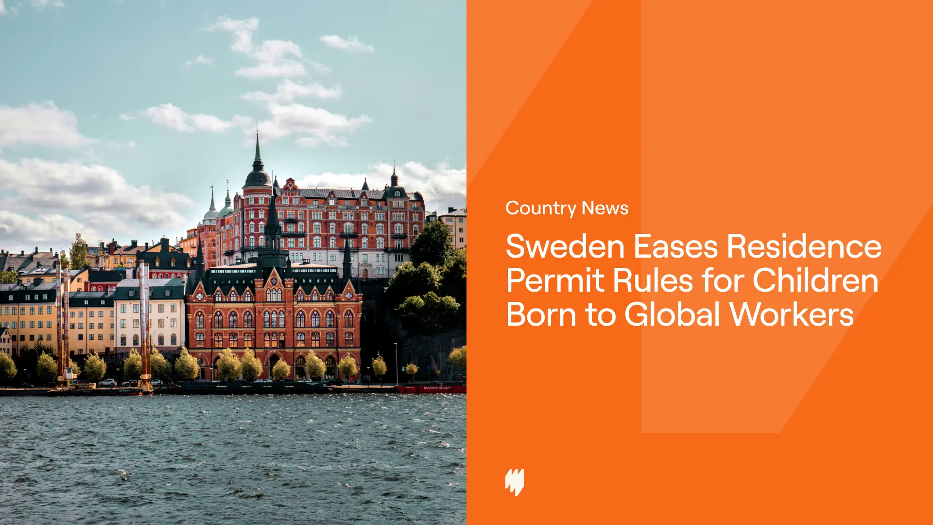 Sweden Eases Residence Permits for Children of Global Workers