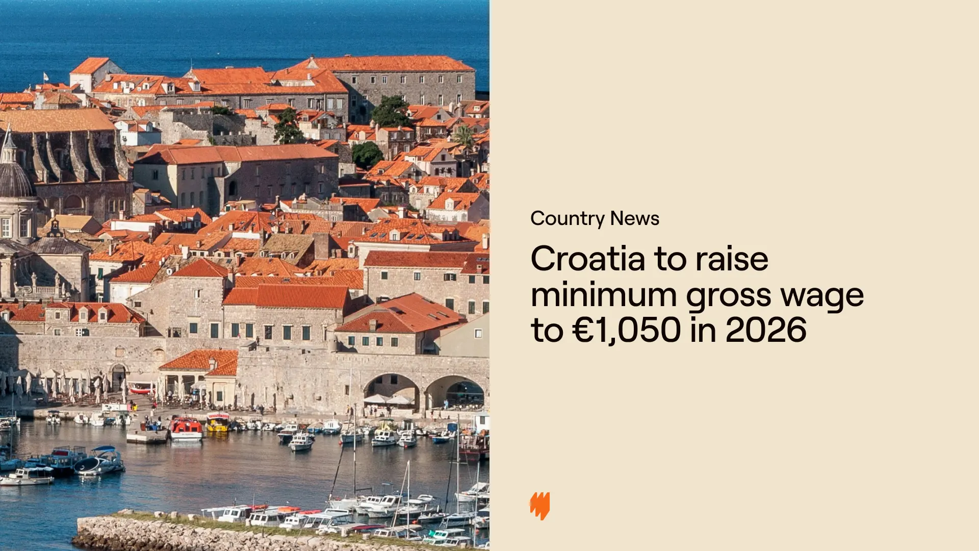 Croatia Minimum Wage 2026 | New €1,050 Gross Wage Guide